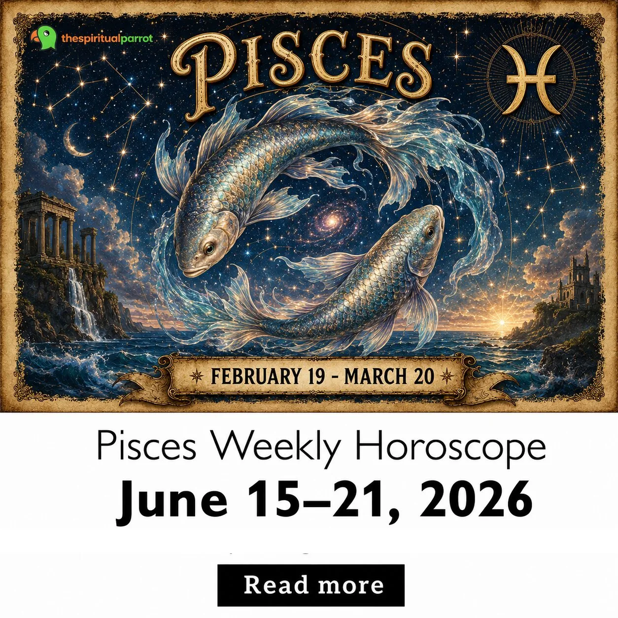 Pisces Weekly Horoscope June 15–21, 2026: Home, Family and Emotional Roots